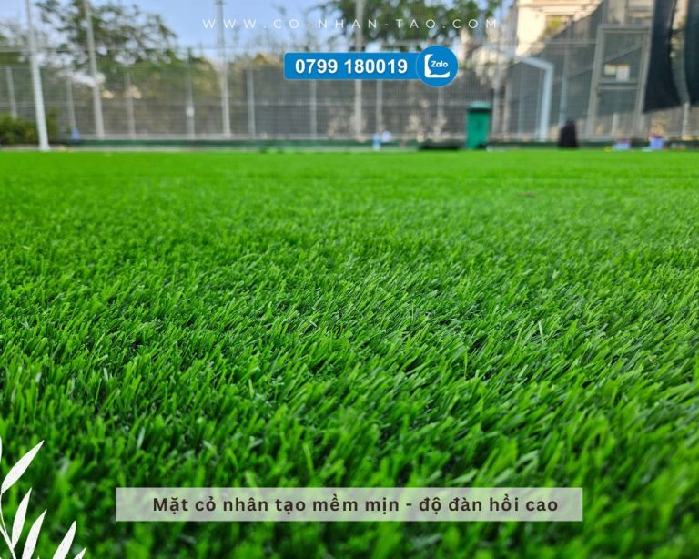 Làm sân cỏ nhân tạo đa năng cho chung cư | Cỏ nhân tạo SG