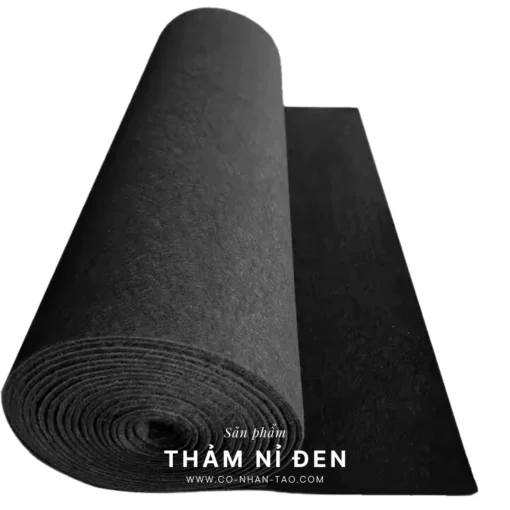 Thảm nỉ màu đen | Cỏ nhân tạo SG